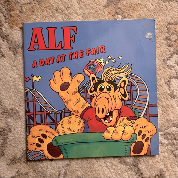 Vintage | Other | Vintage Childrens Picture Book Alf A Day At The Fair ...